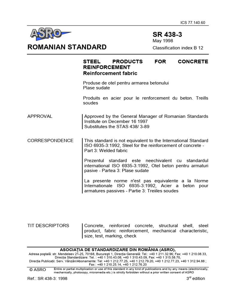 SR 438-3-1998 | PDF | Perpendicular | Science & Mathematics