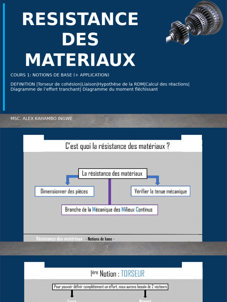 COURS 1 RDM | PDF