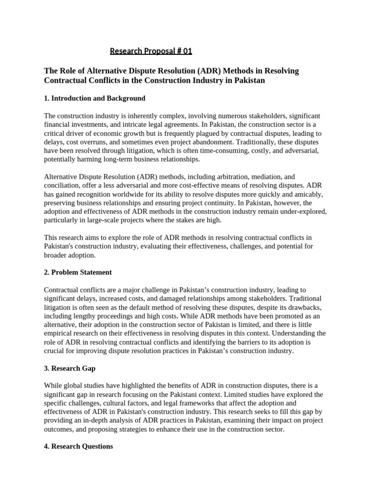 Research Proposal (phd) | PDF