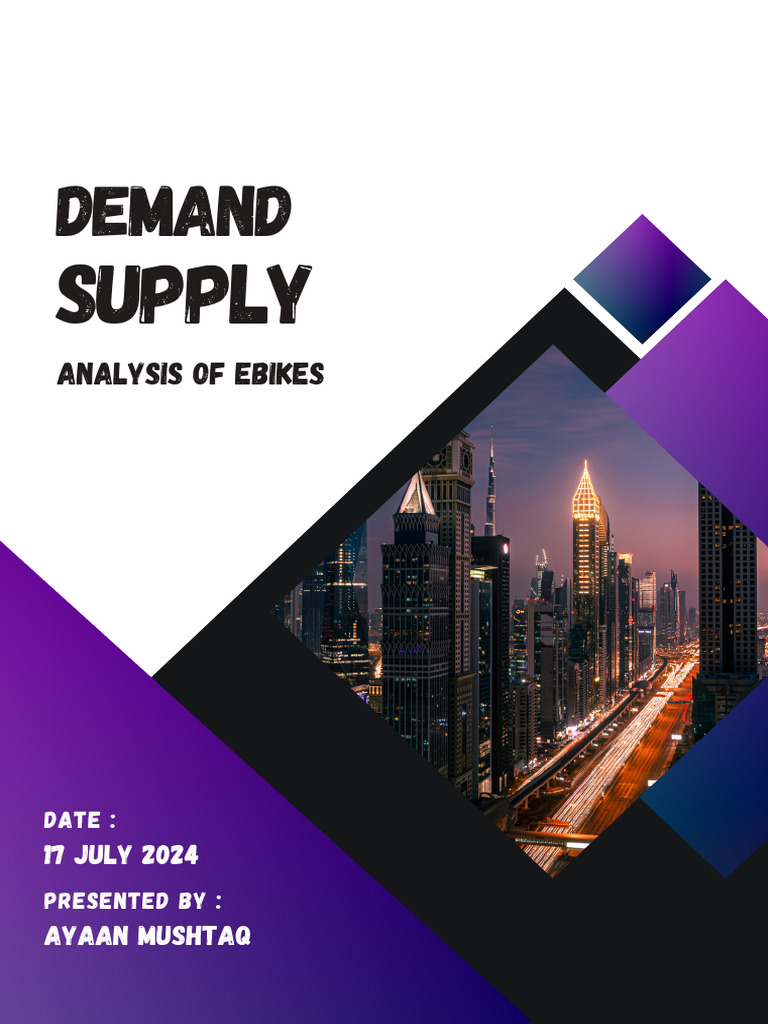 Demand and supply analysis by ayaan mushtaq | PDF