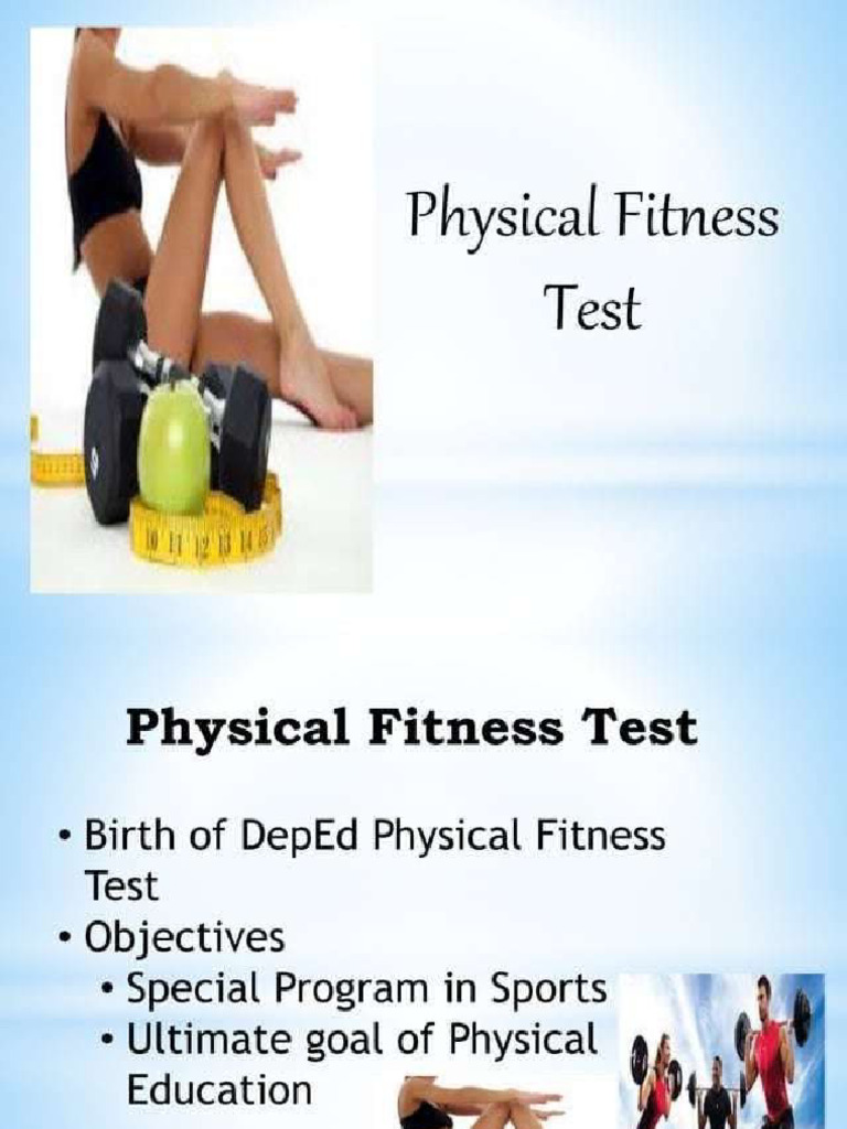 Fitness Test 1 | PDF