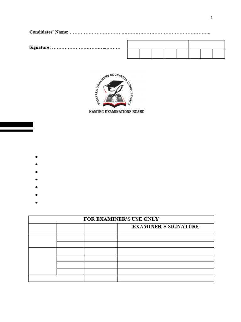 Geography Paper 1 | PDF