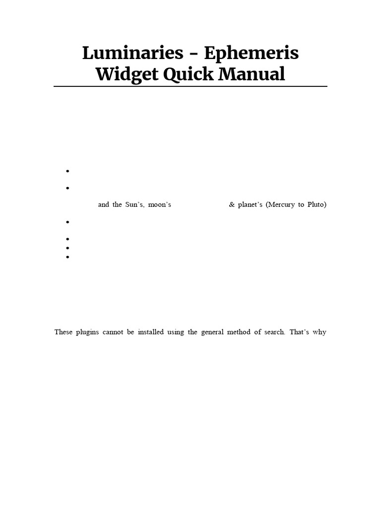 Luminaries-Tutorial | PDF
