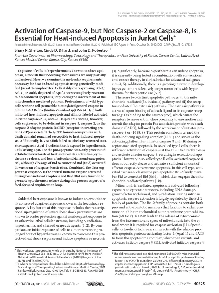 Journal Club #1 Biochem .Full | PDF