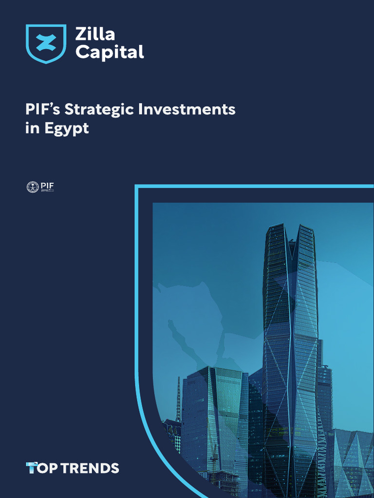 PIFs Strategic Investments in Egypt - Zilla Capital | PDF | Economies