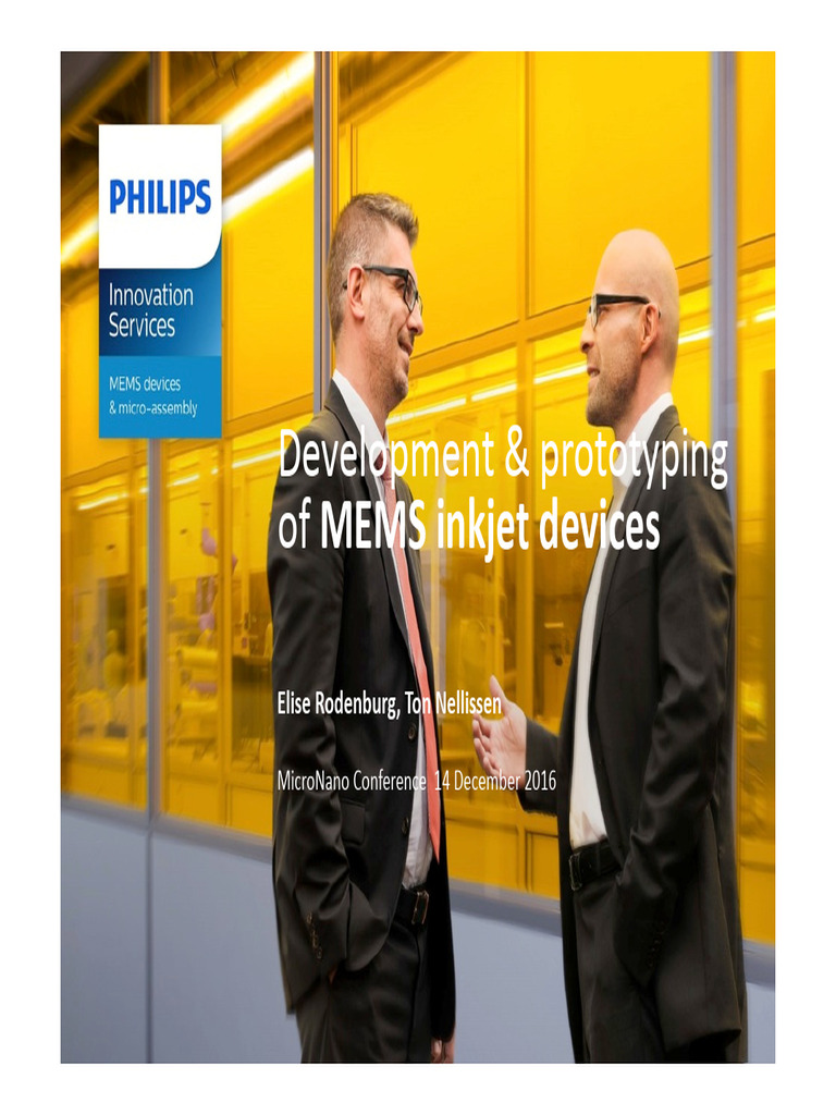 MEMS Technology in InkJet Printers | PDF