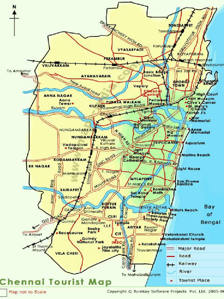 Chennai Map | PDF