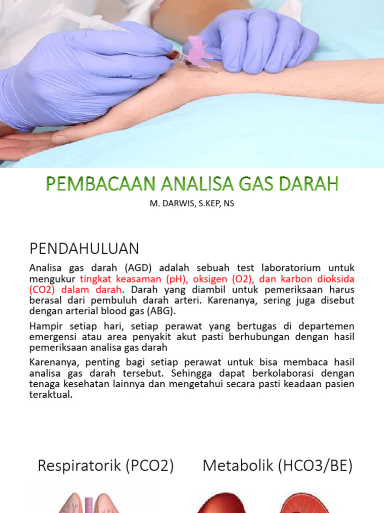 Interpretasi Analisa Gas Darah | PDF