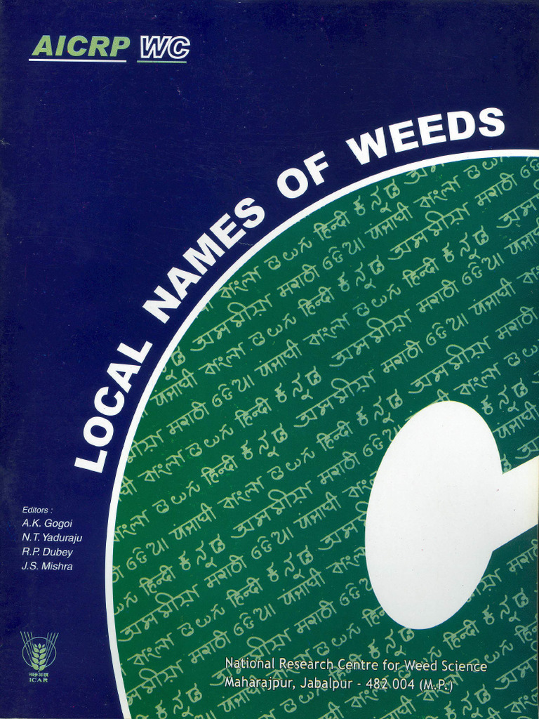 Local Names of Weeds | PDF