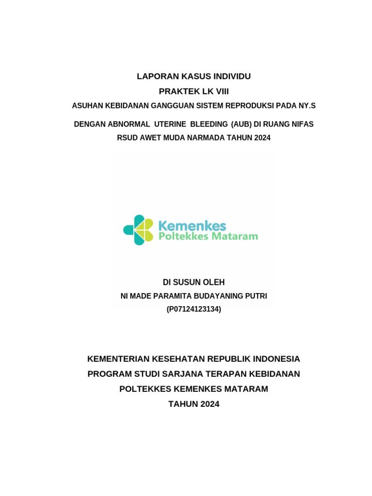 Tugaas Individu LK 8 Ni Made Paramita | PDF