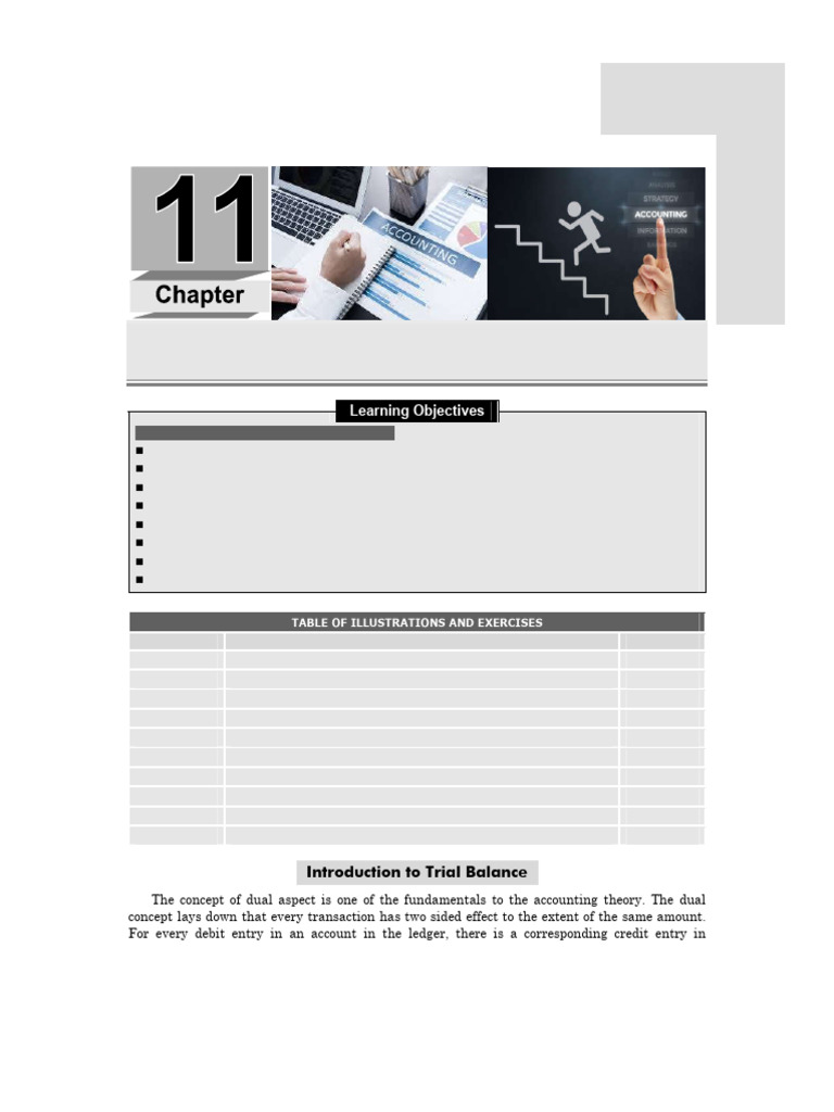 1 - Chapter-11 - Trail Balance | PDF