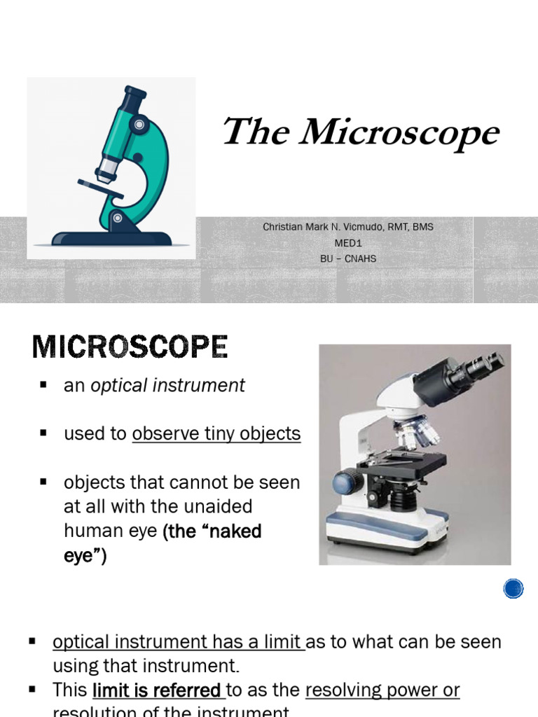 The Microscope | PDF