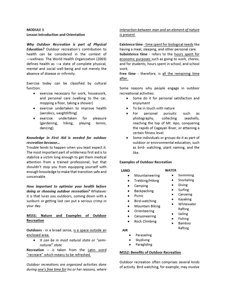 PE-MODULE-1-2_Reviewer | PDF