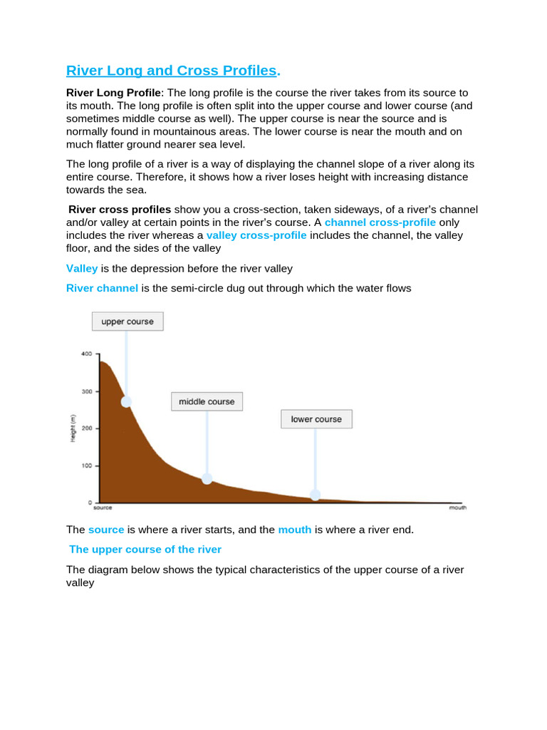 2.river Long Profile | PDF