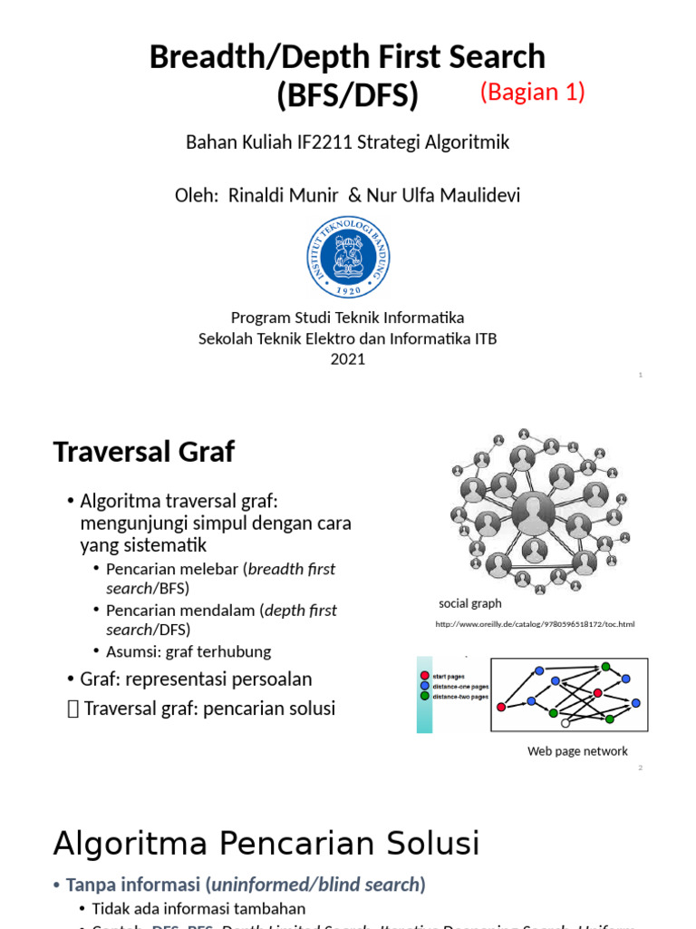 BFS DFS 2021 Bag1 | PDF | Computational Complexity Theory | Combinatorics