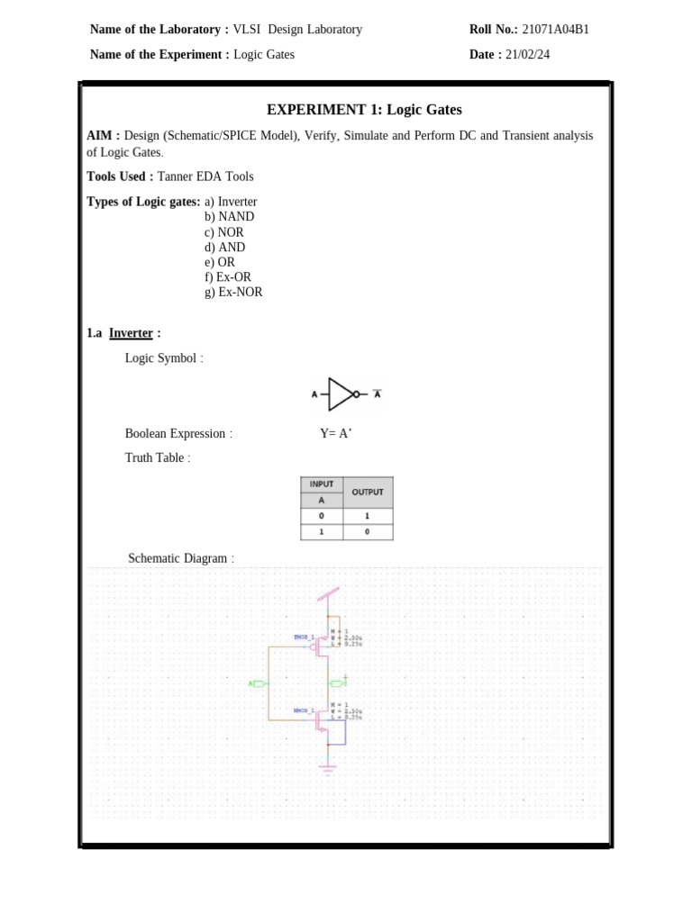 Logic Gates b1 Merged | PDF