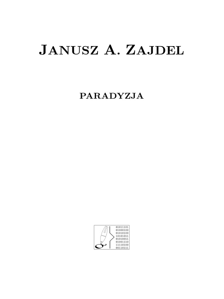 Paradyzja (Janusz A. Zajdel) (Z-Library) | PDF