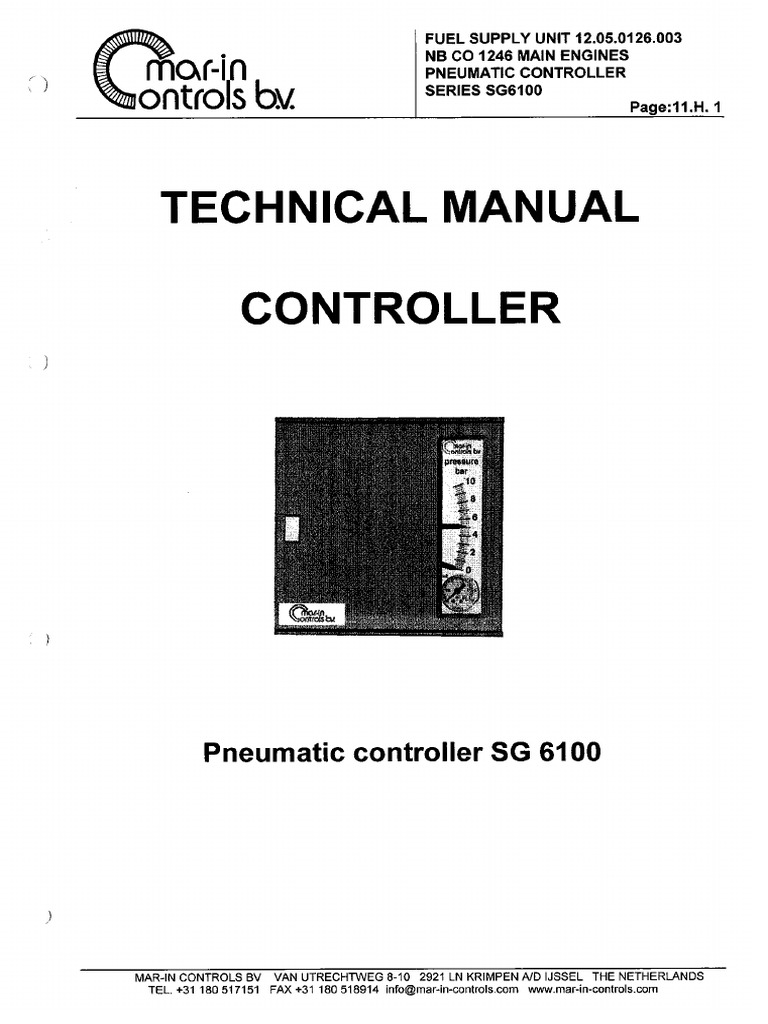 Technical Manual Controller | PDF
