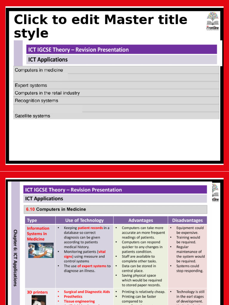 ICT Applications-Part2 | PDF