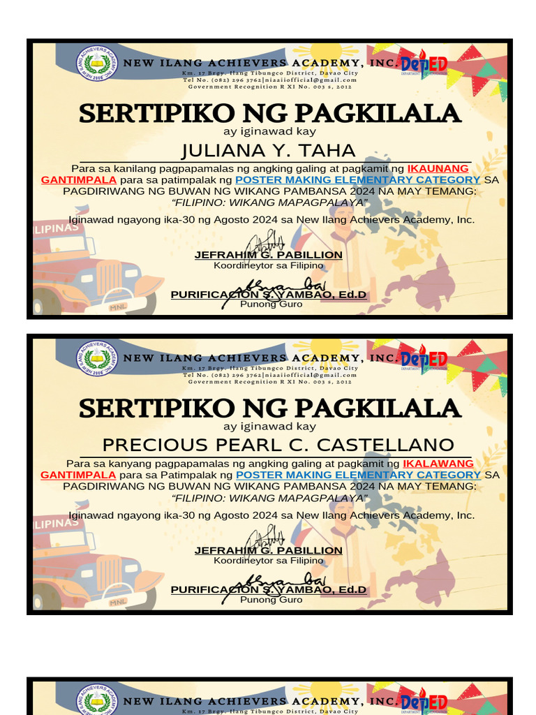 Poster Making Cert | PDF