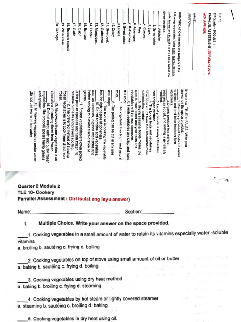 Parallel & Summative Module 1-2 | PDF