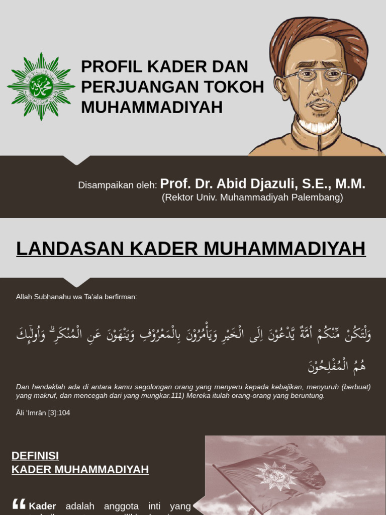 Profil Kader Muhammadiyah | PDF