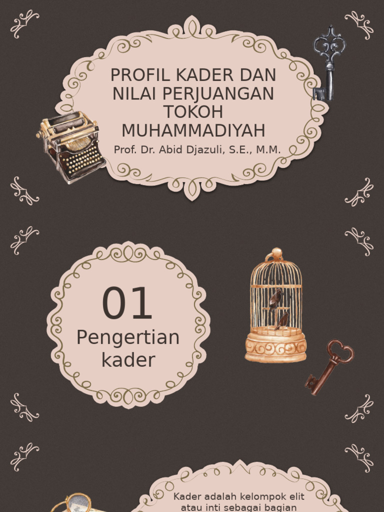 Profil Kader Dan Nilai Perjuangan Muhammadiyah | PDF | Karier & Perkembangan | Sains & Matematika