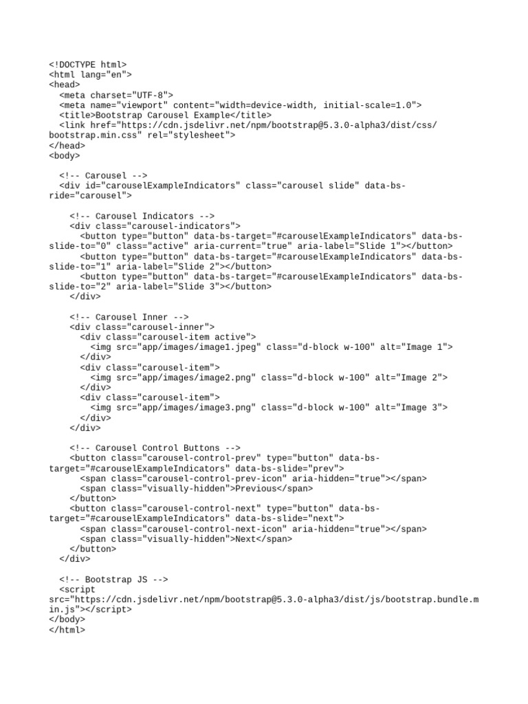 Bootstrap-Carousel | PDF Bootstrap-Carousel | PDF