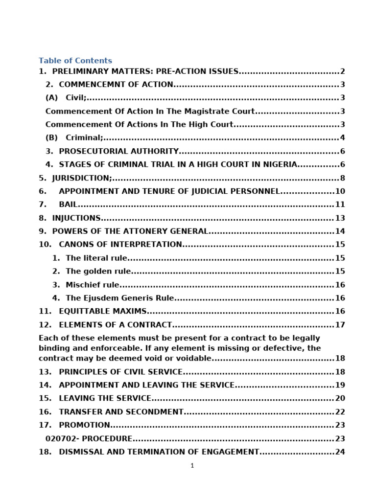 PROMOTION EXAMINATION HANDOUT | PDF