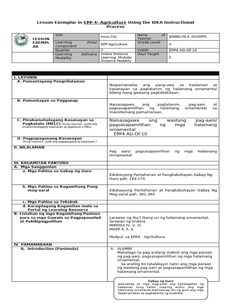 EPP4 Agri W7 D2-5 | PDF