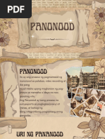 Makrong Kasanayan Sa Panonood | PDF