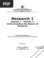 Practical Research 2 Module 1 PDF | PDF | Quantitative Research ...