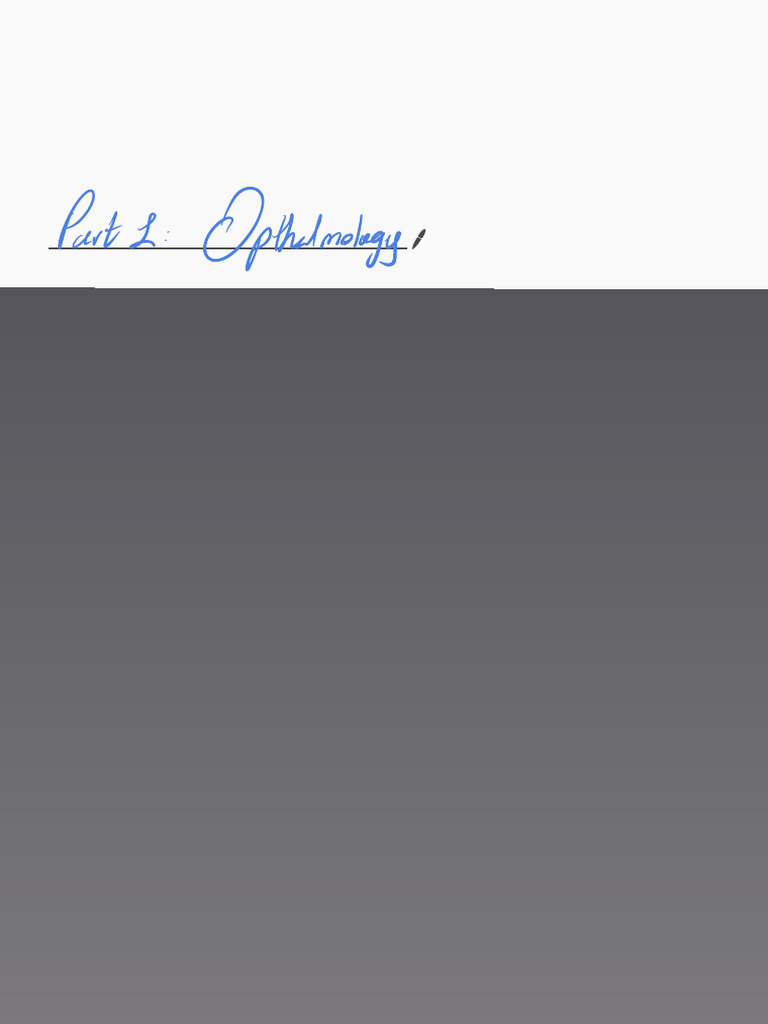 Ophthalmology & ENT | PDF