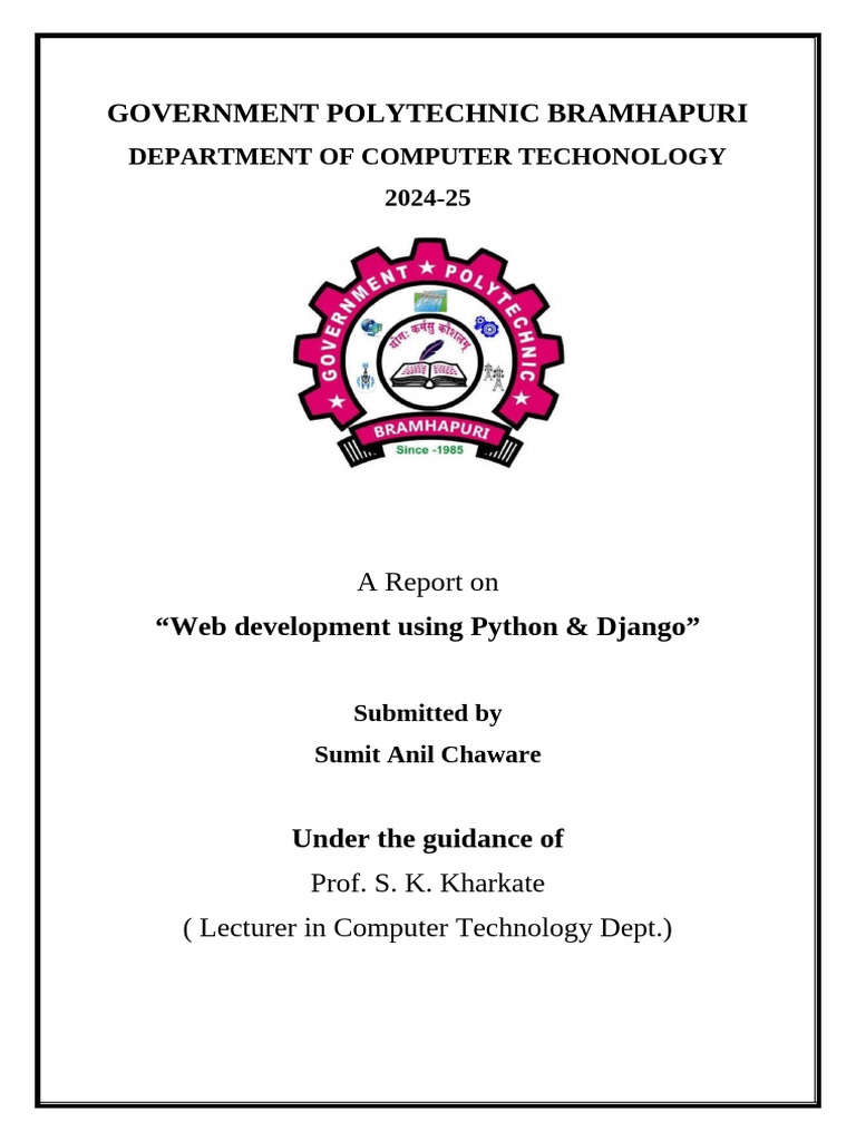 Government Polytechnic Bramhapuri | PDF