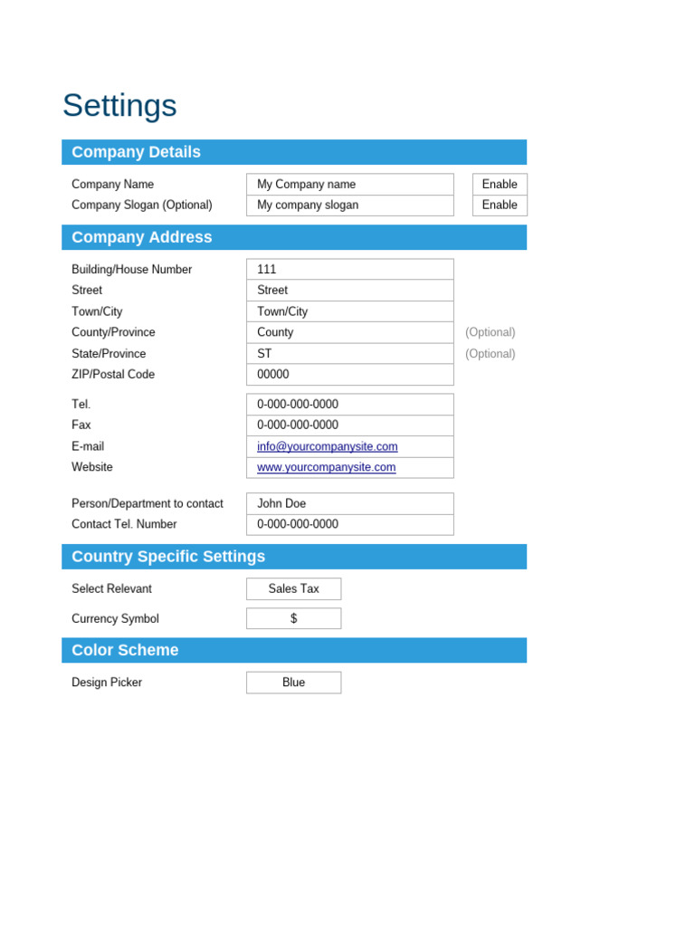Proforma Invoice Template 01 | PDF