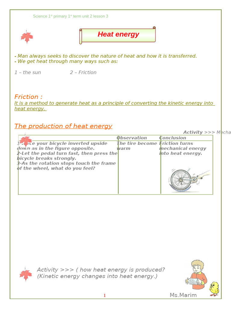 Heat Energy | PDF | Heat Transfer | Thermal Conduction