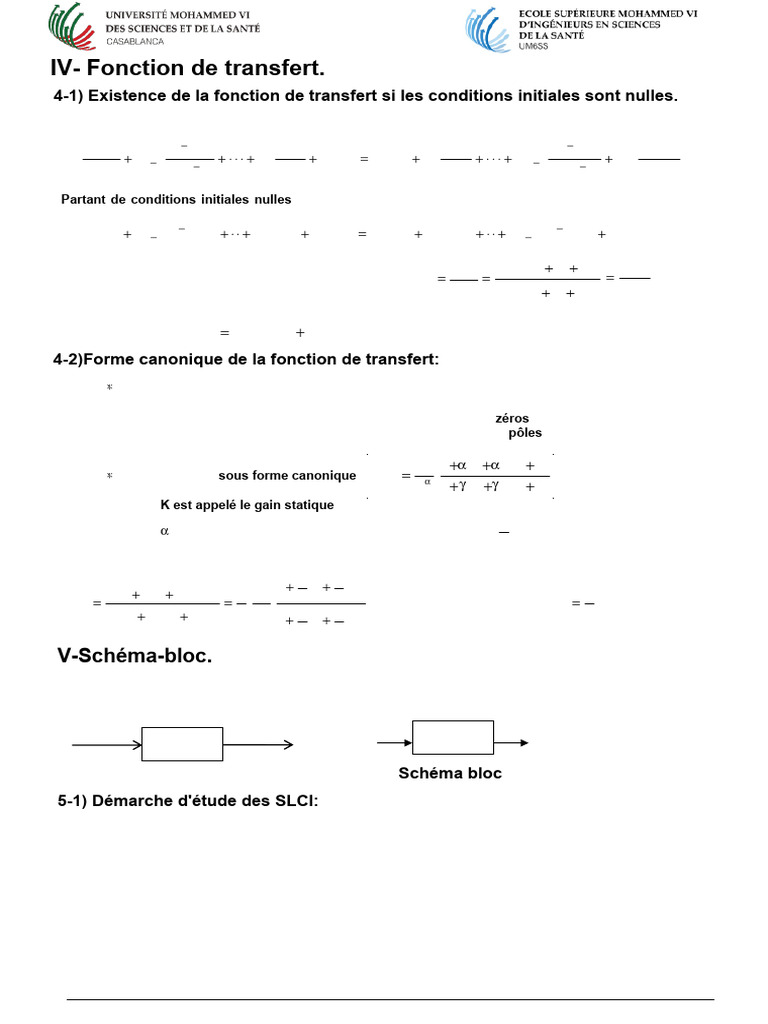 Fonction de Transfert | PDF