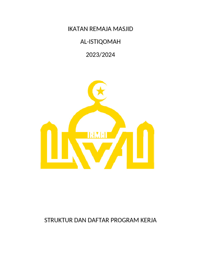 Ikatan Remaja Masjid | PDF
