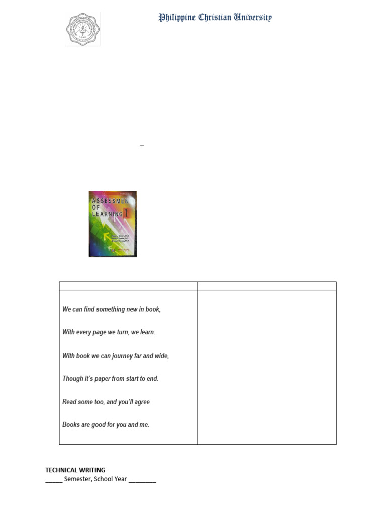 Worksheet 2. Technical Writing Vs Creative Writing | PDF | Books ...