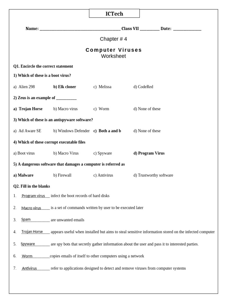 Computer Viruses Solved | PDF