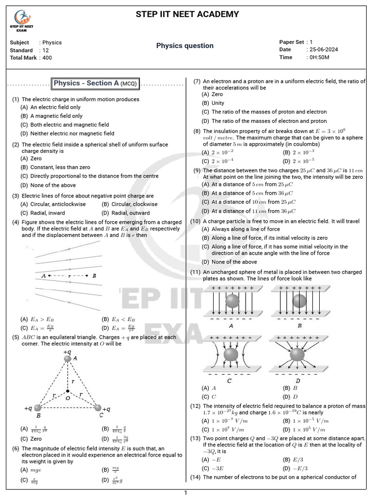 Physics Question 1719219716 | PDF