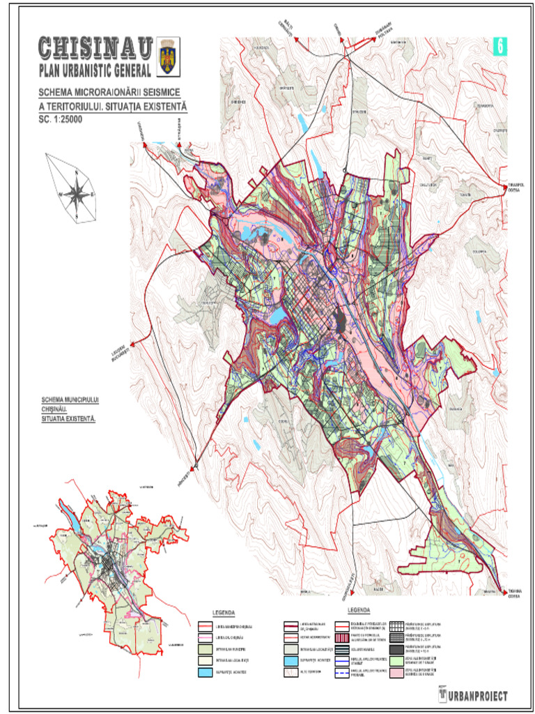 Harta Microzonarii Seismice Chisinau | PDF