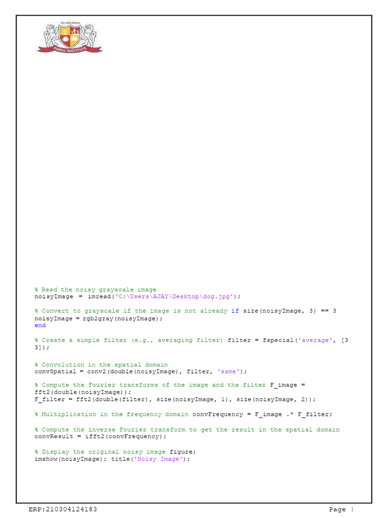 IMP PRACTICAL 6 - Nithin | PDF
