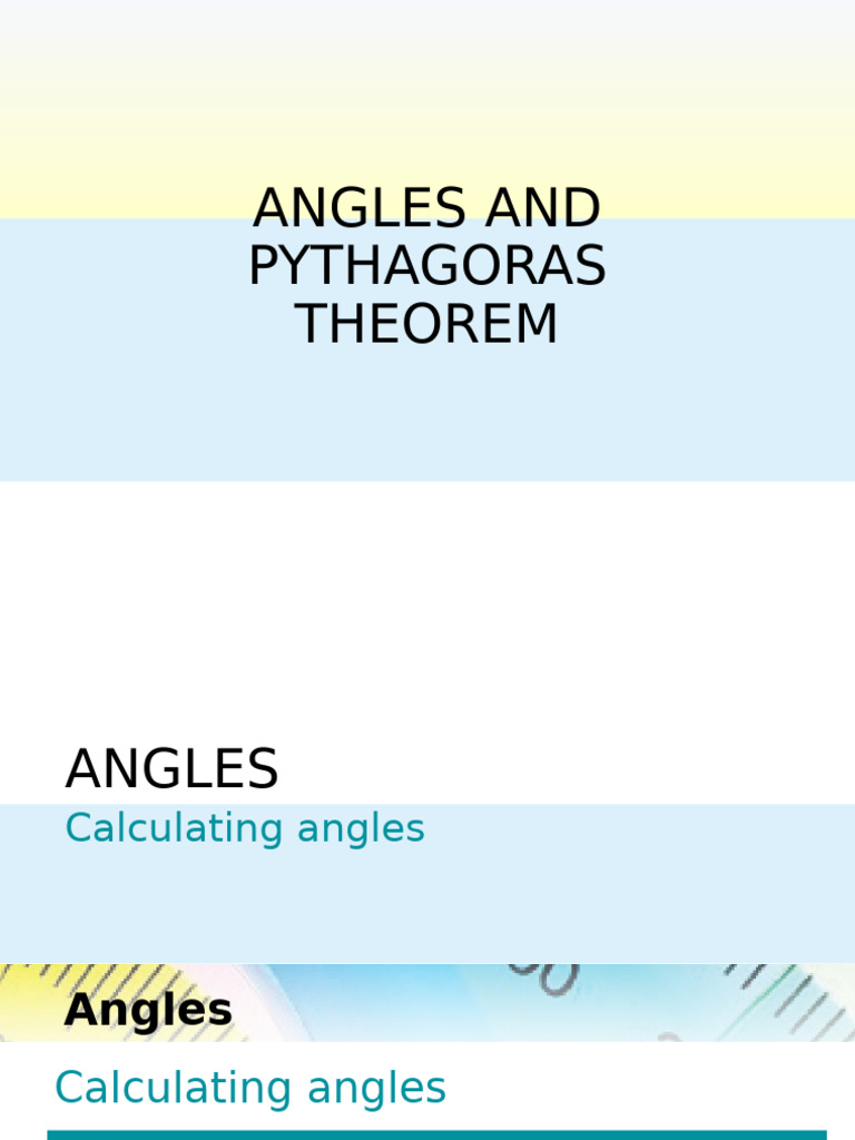 Angles | PDF