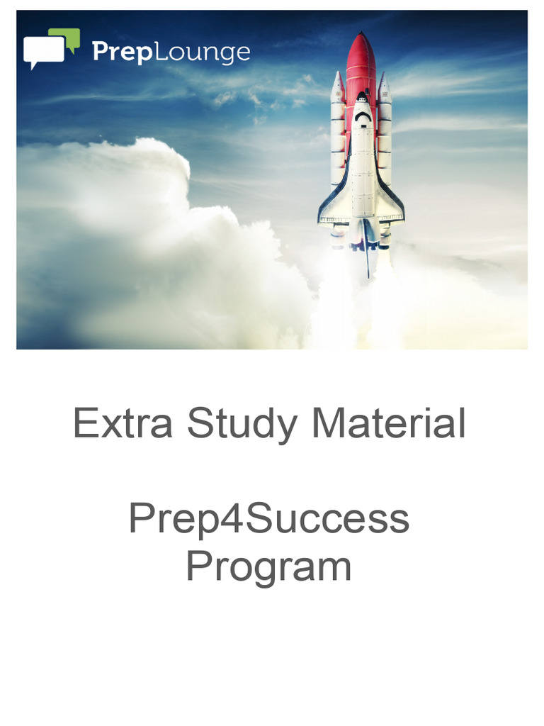 P4S Study Material (From PrepLounge) | PDF
