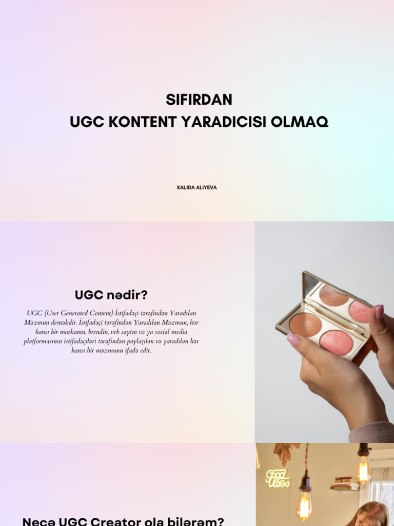Sıfırdan Ugc | PDF