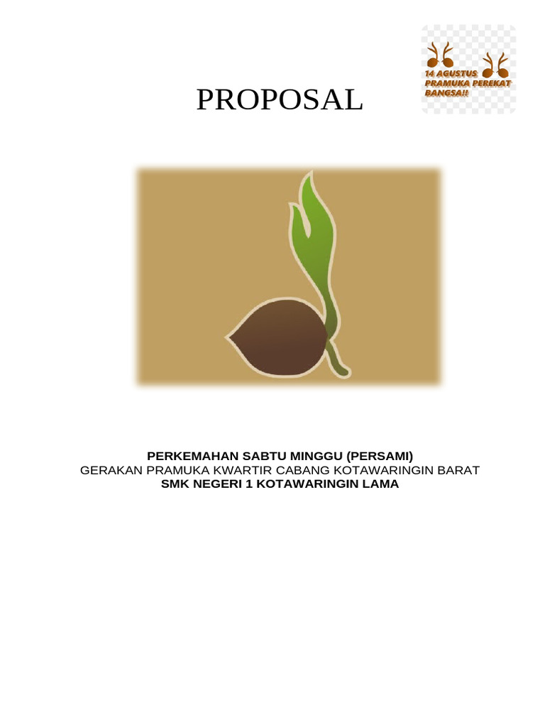 Proposal Persami | PDF