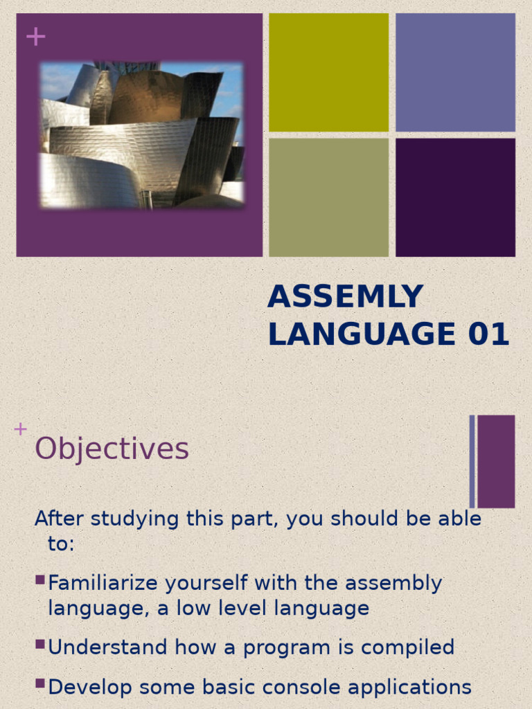Slide Assembly Computer Architecture | PDF