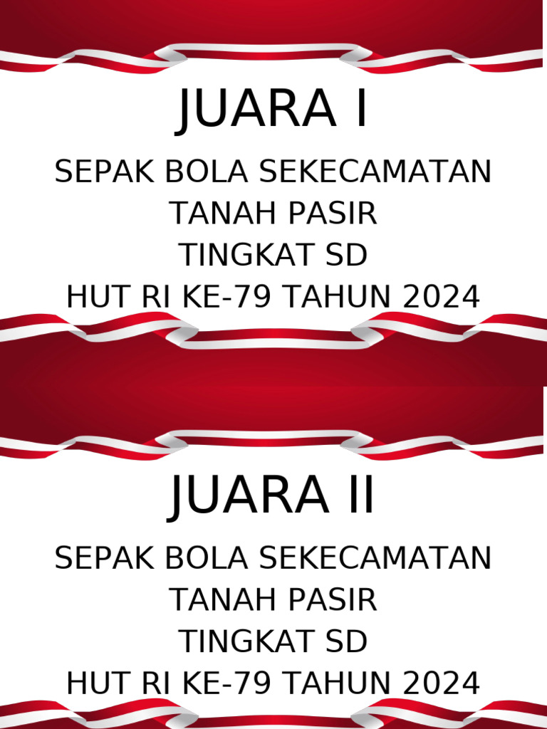 JUARA I | PDF