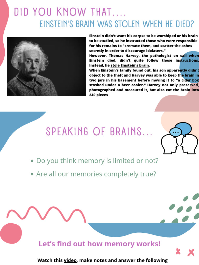 Memory Listening Pdf